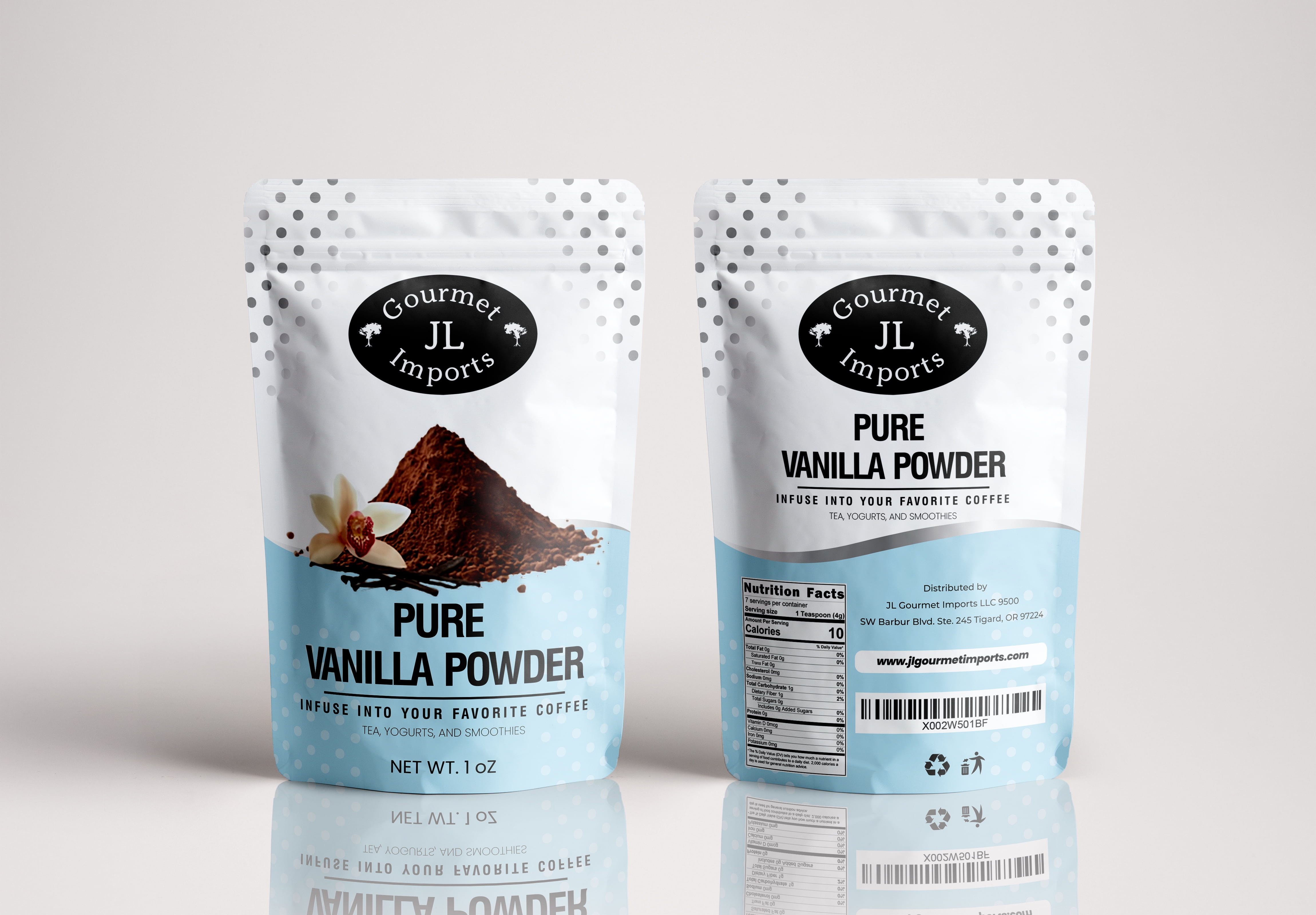 1 OZ Ground Whole Vanilla Bean Powder - Walmart.com