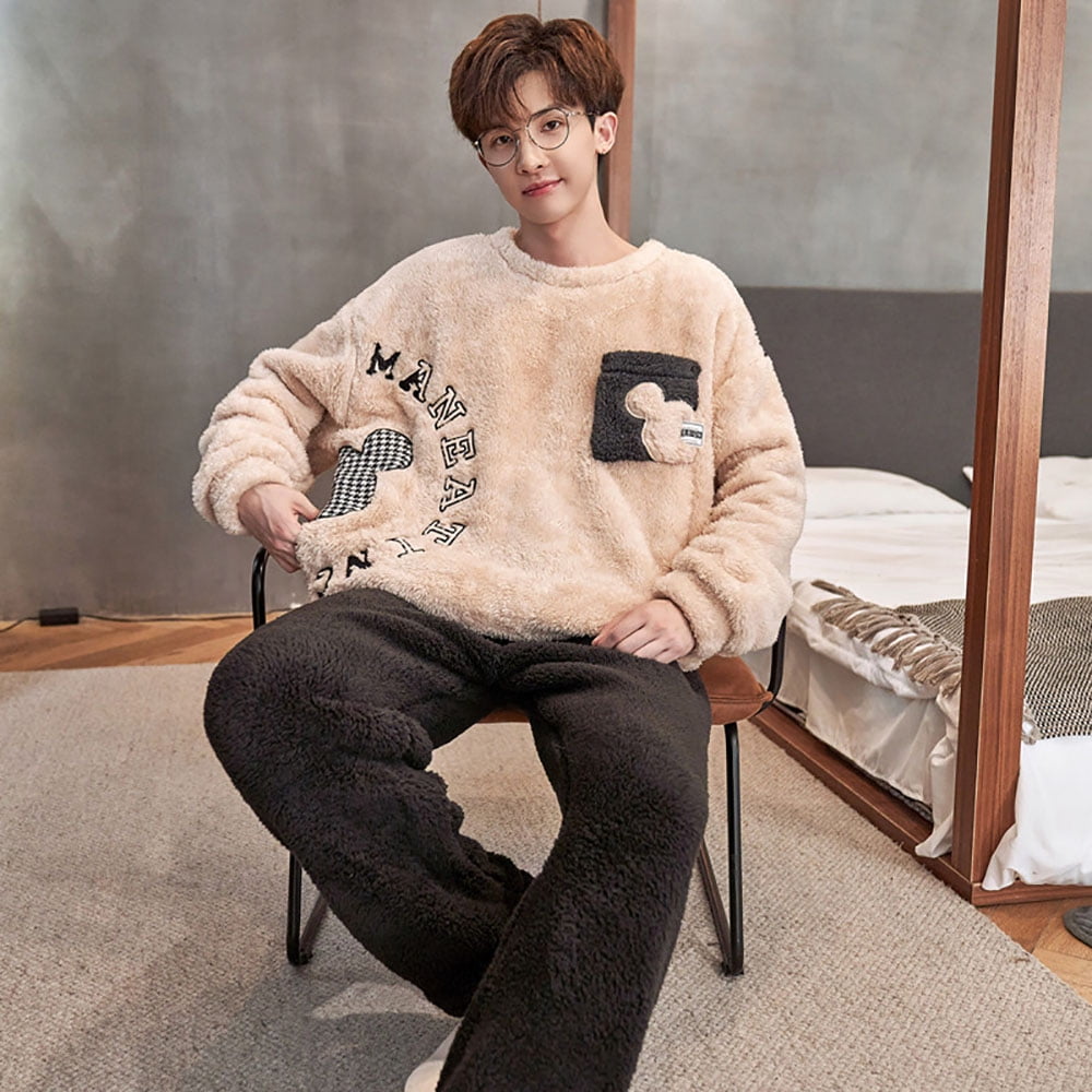 Click here for Zhaoyang Antistatic Coral Fleece Men‘s Winter Paja... prices