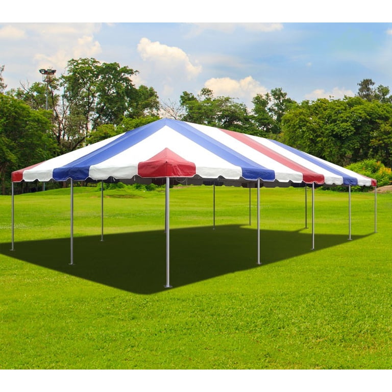 Red And White Canopy Tent