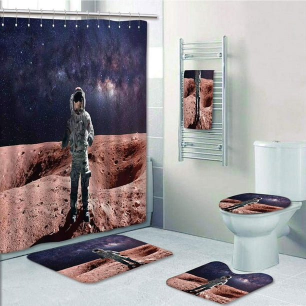 EREHome Astronaut on Space Mercury before Milky Way Cosmos Meteor ...