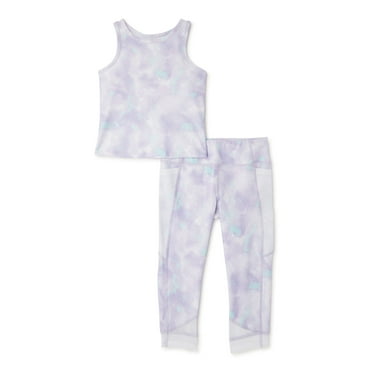 Avia Girls Active Racerback Tank Top and Skort, 2-Piece Set, Sizes 4-18 ...