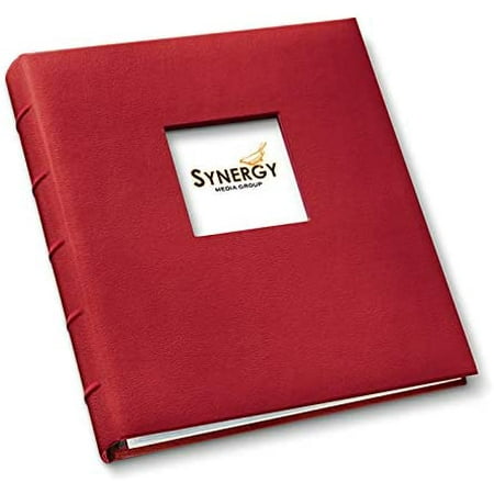 Leather Presentation Binder 1.25" with Window and Hubbed Spine by ...