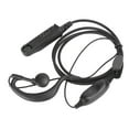Portable Headset Walkie Talkie PTT Mic Speaker Earphone for UV?9R PLUS ...