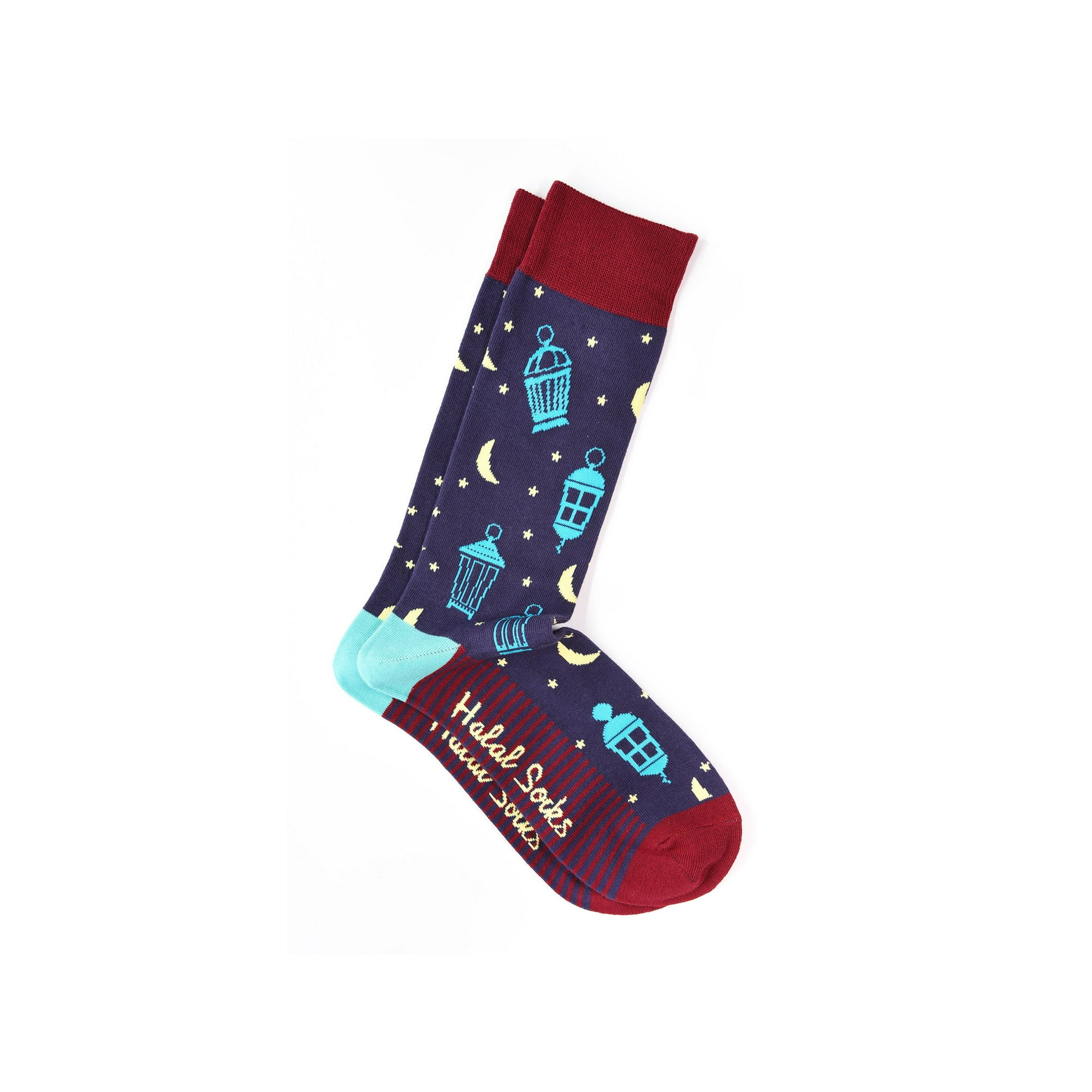 Click here for Halal Socks Eid Moonlight Eid Lanterns Festive Hol... prices