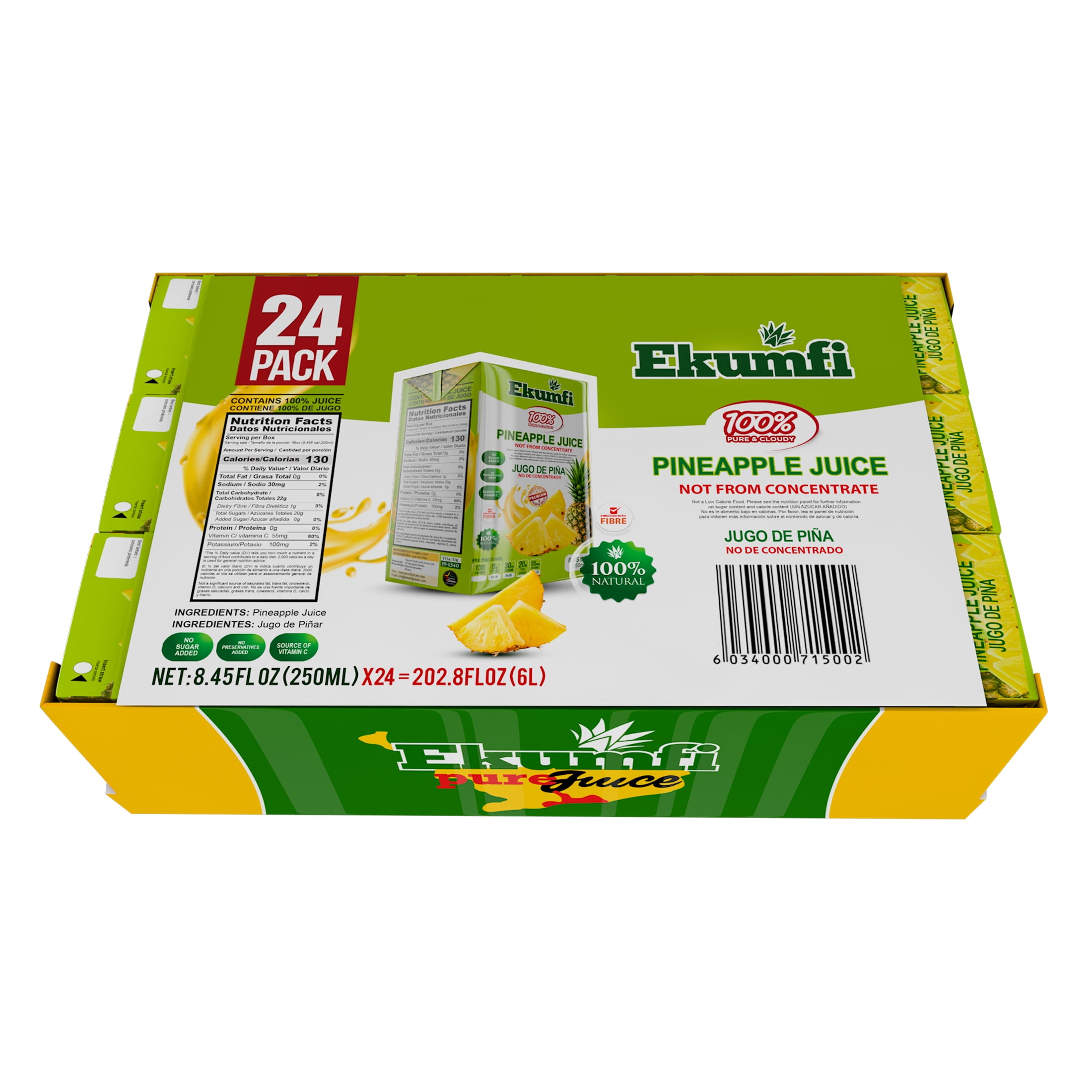 Ekumfi Pure Pineapple Juice - Walmart.com Ekumfi Pure Pineapple Juice - Walmart.com