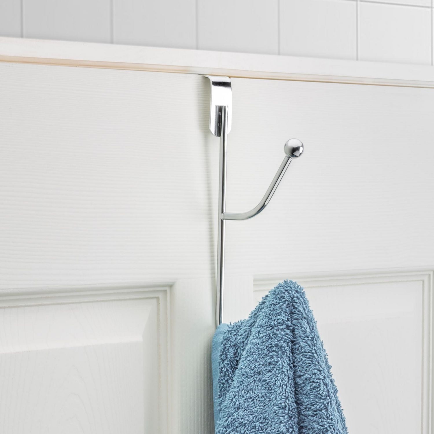 Click here for Bath Styles Over The Door Hook 1.0 X 5.3 X 8.6 In prices