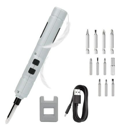 Electric Screwdriver Cordless Rechargeable 3.6V Mini Portable Pen Screw ...