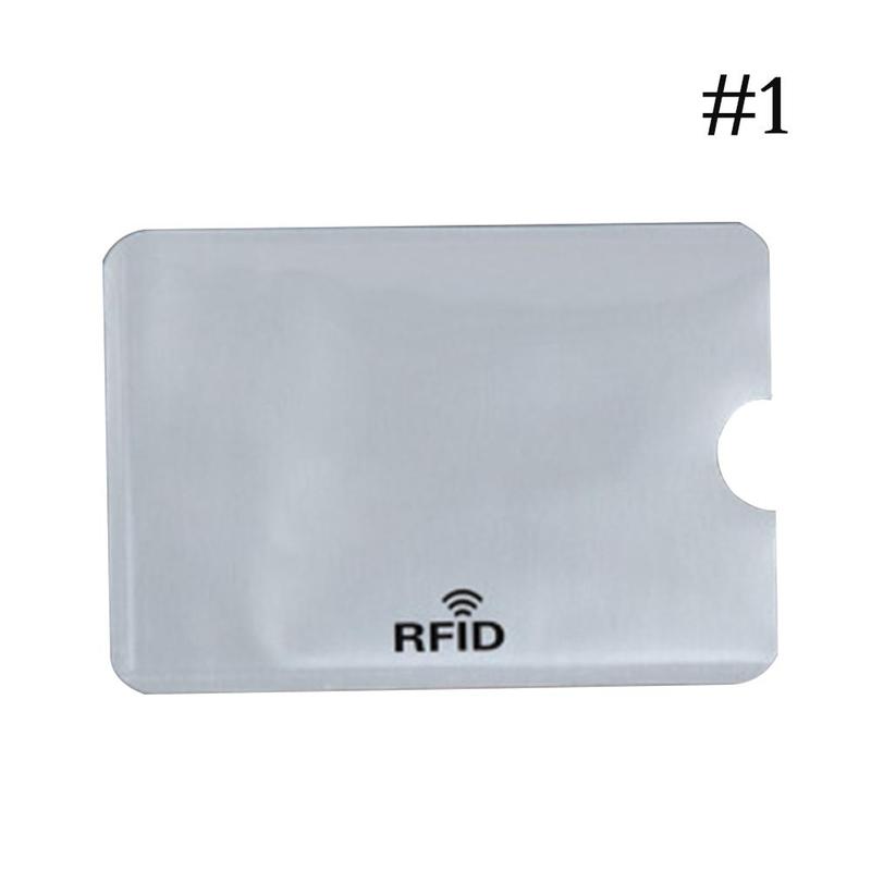 Rfid Bank Card Blocking Contactless Debit Credit Protector Sleeve ...