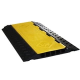 INTBUYING 5-Cable Rubber Electrical Wire Cover Traffic Speed Bump ...