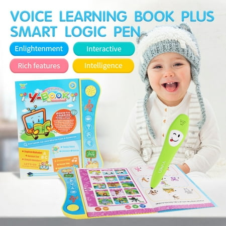 Kids Voiced Ebook with Reading Pen Early Learning Toy English Version ...
