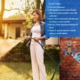 3/4 Inch 2 Way Garden Hose Connector Y-Valve with Stainless Steel ...