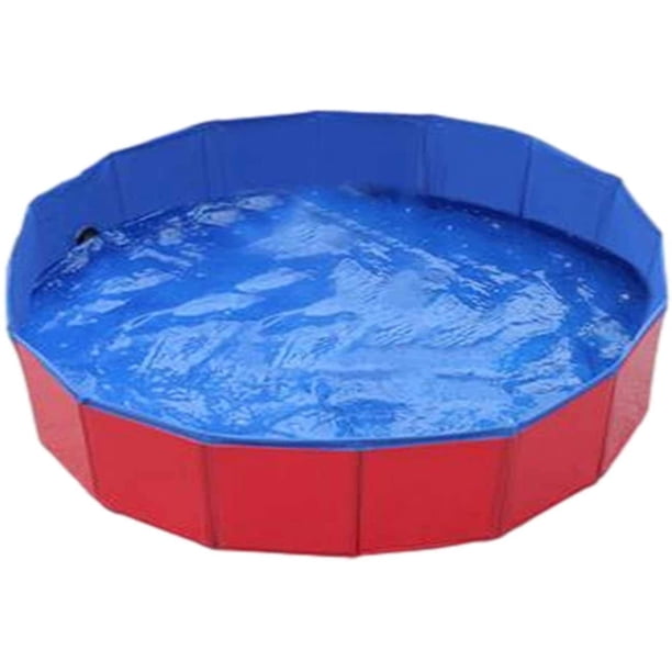 Dog Paddling Pool, PVC Material Pet Bathtub, Folding Swimming Pool ...