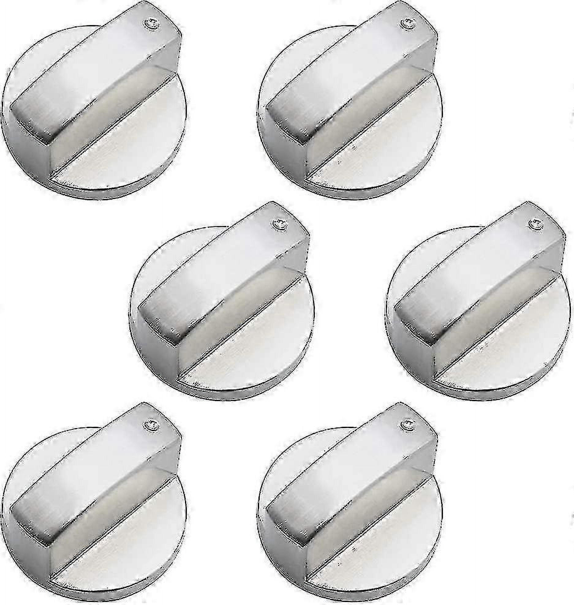 6pcs Universal Metal Control Knobs Gas Stove Knobs 6mm Universal ...