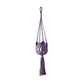 Cotton Hanging Net Bag with Braided Tassels for Storage and ...