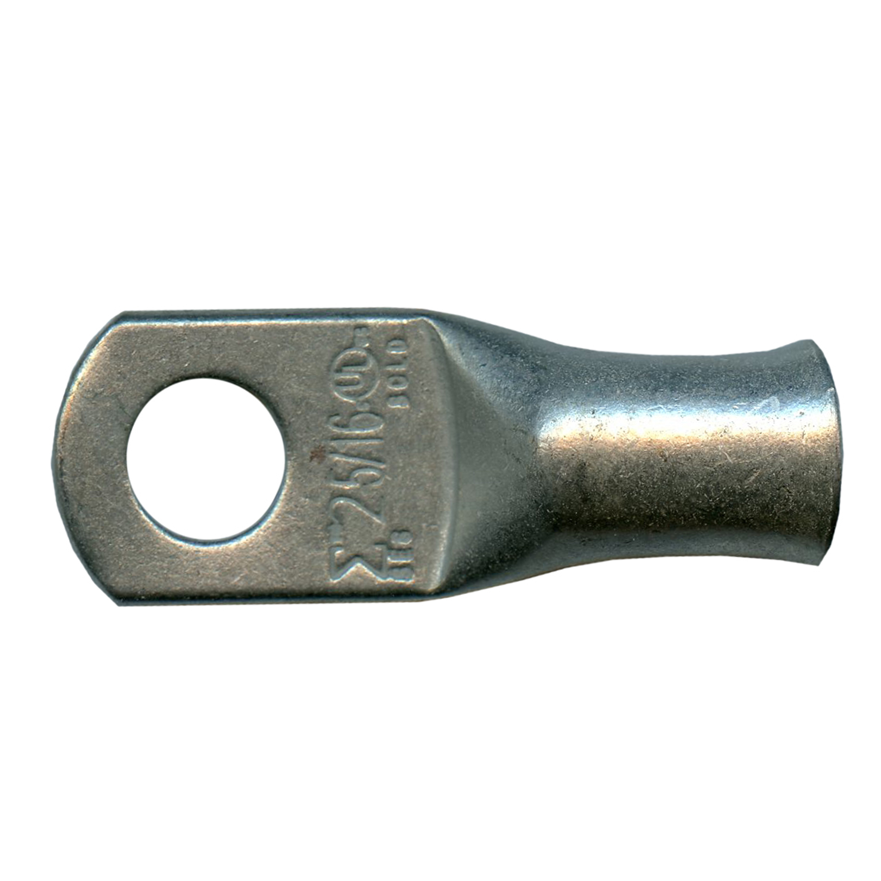 Tinned Copper Lug 2 AWG Gauge 5/16" Ring Wire Terminal Battery Cable ...