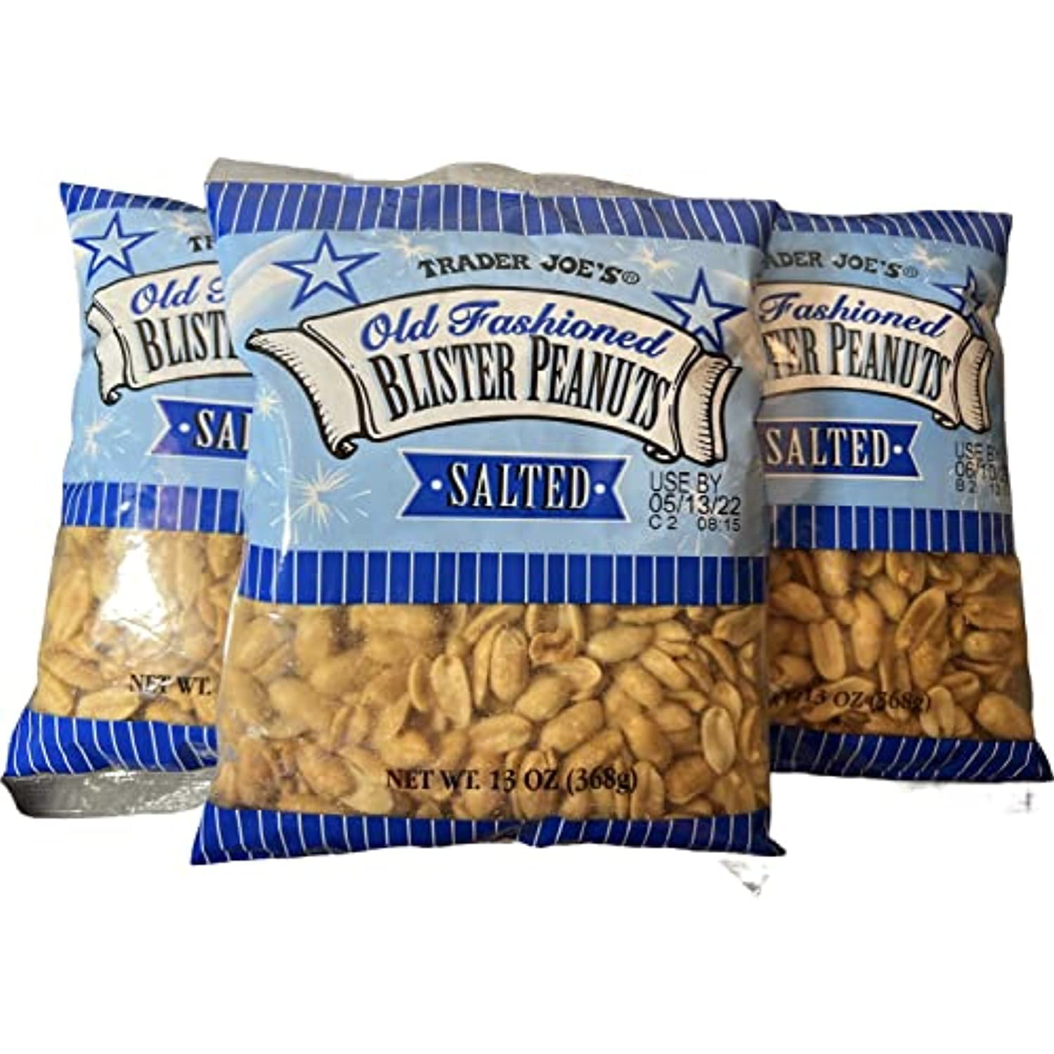 TJ Old Fashioned Blister Peanuts Salted (Pack Of 3) - Walmart.com