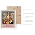 Poster Master Vintage The Crucifixion Poster - Retro Crucified Jesus ...