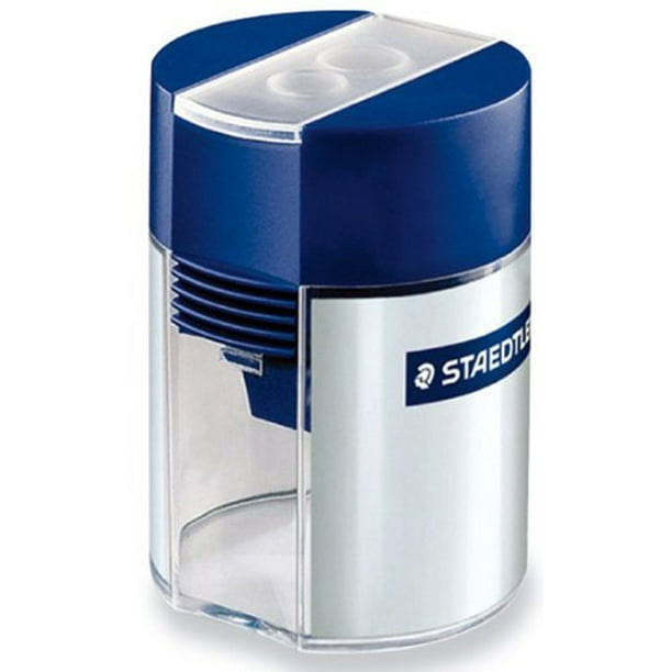 Staedtler Tub Pencil Sharpeners double-hole sharpener 2 Pack - Walmart ...
