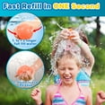 KGC 12 Pack Auto-fill Reusable Silicone Water Balloons - Walmart.com