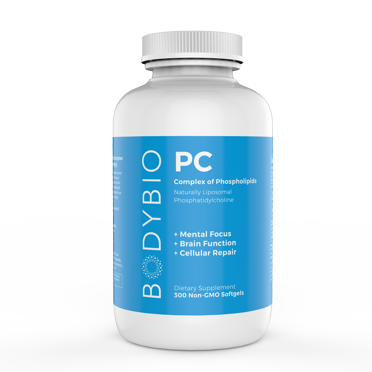 BodyBio - PC Brain Supplement 4 fl. oz. Phosphatidylcholine - Walmart.com