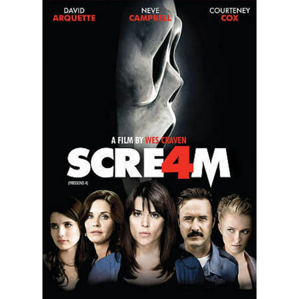 SCREAM 4 [DVD] [CANADIAN] [1 DISC] [REGION 1] [065935403647] - Walmart ...