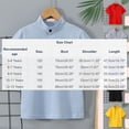 Ceisia Kids' Mandarin Collar Short Sleeve Polo Shirt Assorted Colors ...