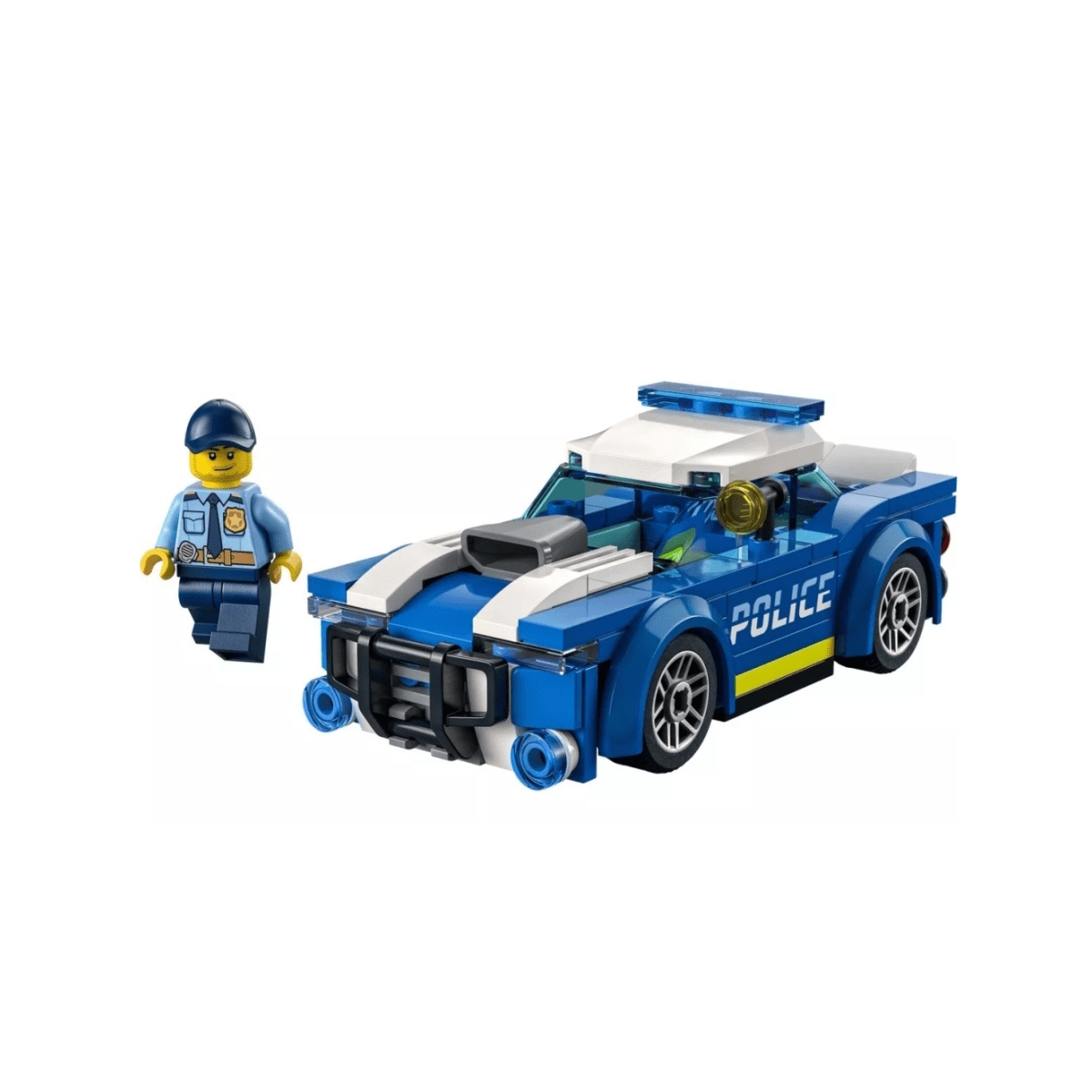 Kit de Construcción Auto de Policía juguete de 5 años, Azul | Bodega ...
