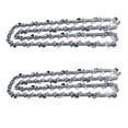 2 Packs 8 inch Chainsaw Chain Blade Fits For 3/8"-050-33DL HARBOR ...