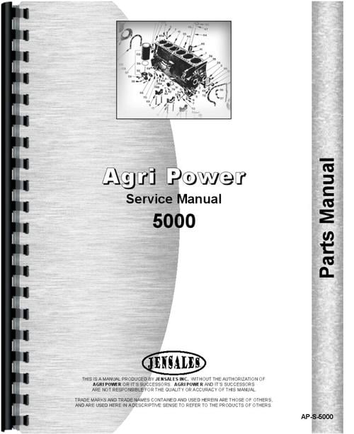 Agri 5000 Tractor Service Manual - Walmart.com