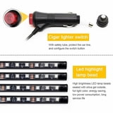 Formula-J87 LED Strip Car RGB Interior Light Kit Bluetooth Wireless APP ...