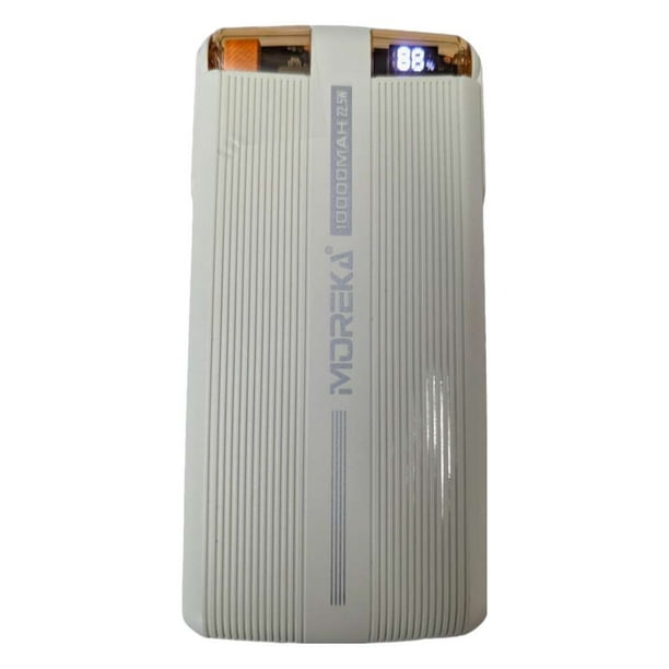 Power Bank Moreka K070 10000 mAh 22.5W Tipo C IP V8 | Bodega Aurrera en ...