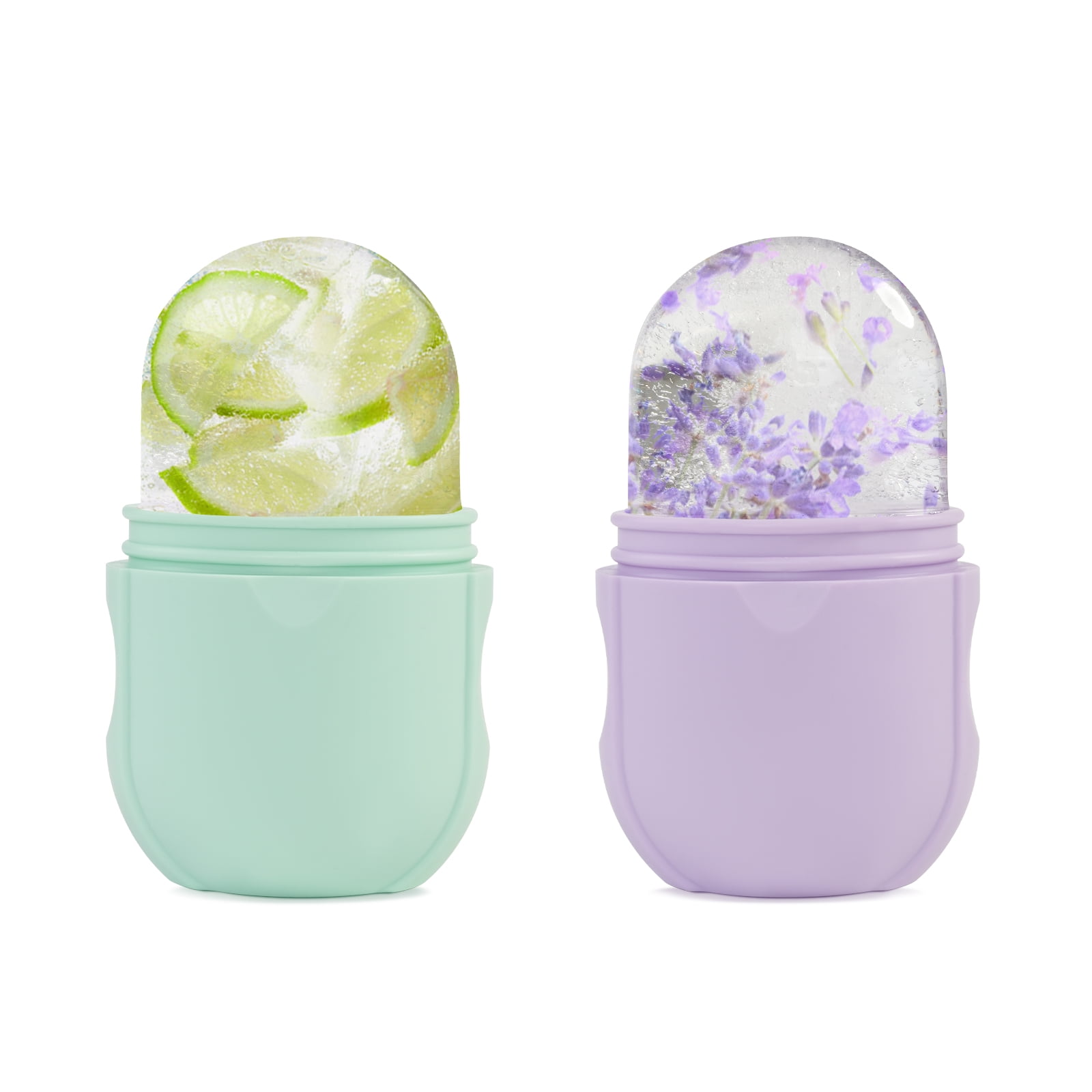 Ice Roller for Face and Eye, 2 Pack Ice Face Roller Skin Care, Silicone ...