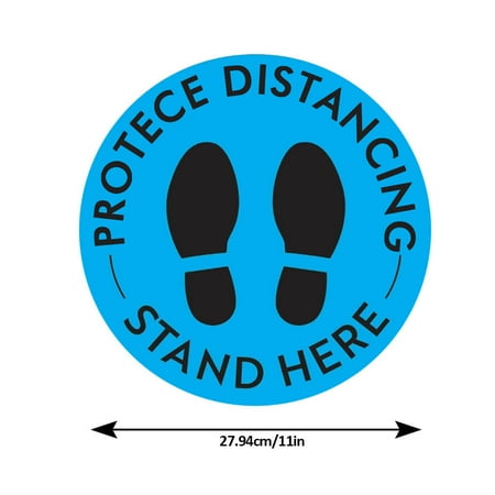 floor sticker keep distance sticker keep distance decal keep distance ...