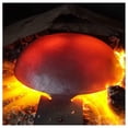 Traditional Hand Hammered Cast Iron Wok, Chef's Pot - High Capacity ...