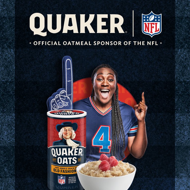 Quaker Oatmeal Box