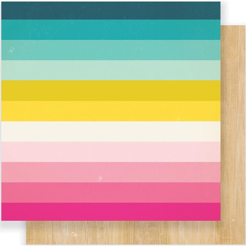Cute Girl Double-sided Cardstock 12"x12"-rainbows - Case Pack Of 25 ...