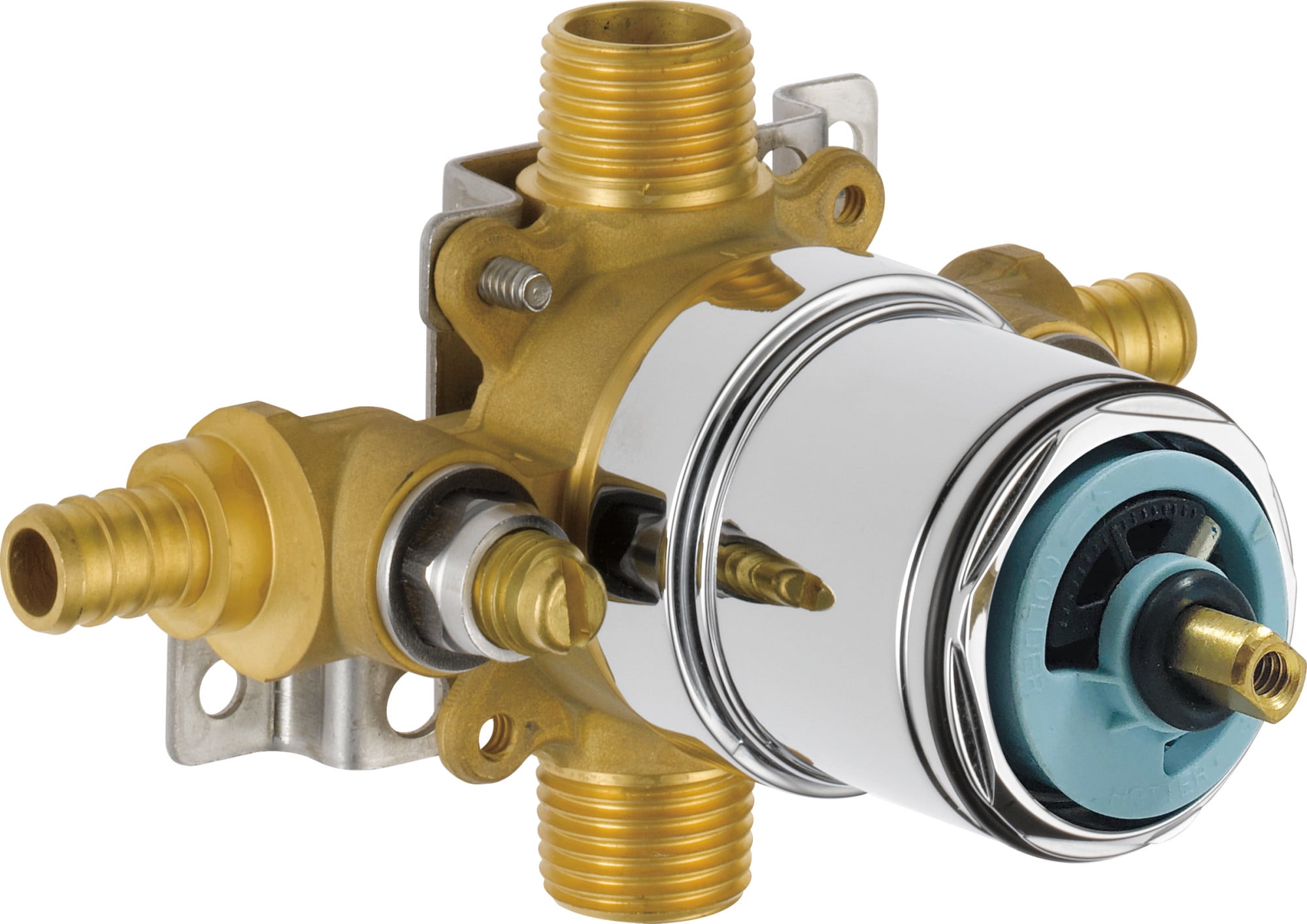 Peerless PTR188700-PXWS Tub & Shower Valve Body Stops with Pex ...