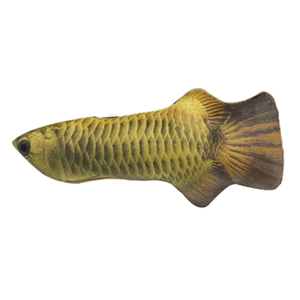 COOLL Pet Cat Kitten Fish Shape Catnip Bite-resistant Playing Scratch ...