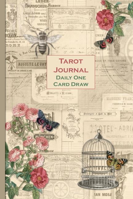 Tarot Journal - Daily One Card Draw: Vintage Ephemera - Beautifully ...