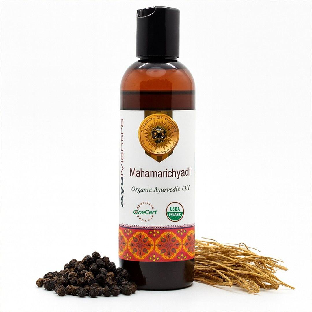 Click here for Ayumantra Mahamarichyadi Oil (118ml) - Ayurvedic H... prices