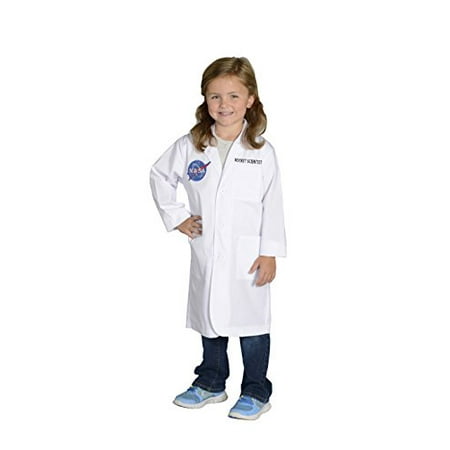 Aeromax Jr. Nasa Rocket Scientist Lab Coat, White, Size 6/8 | Walmart ...