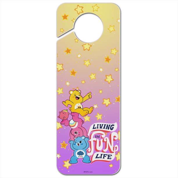 Care Bears: Unlock the Magic Living the Fun Life Plastic Door Knob ...