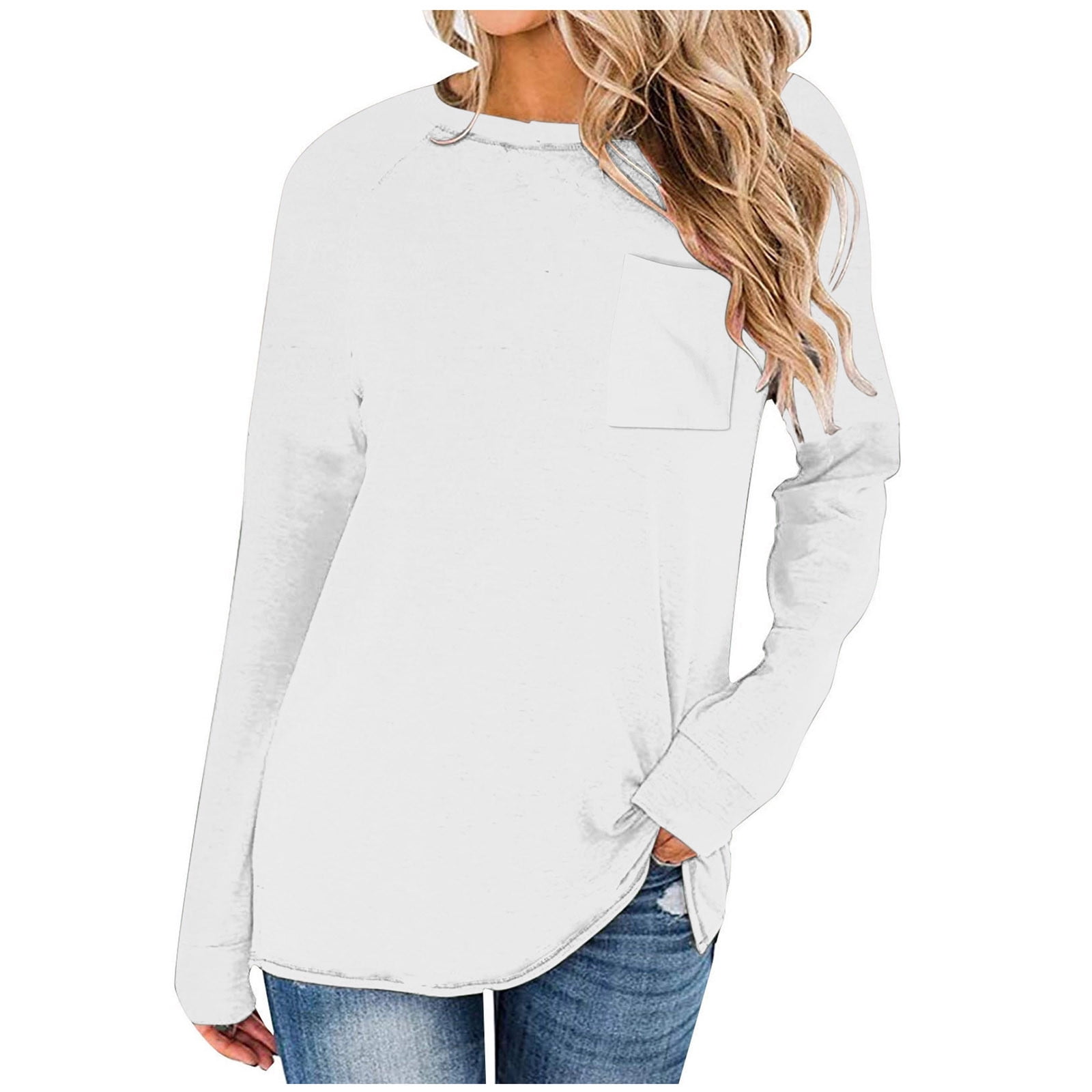 Click here for Aherbiu Shirts For Women Long Sleeve Loose Fitted... prices