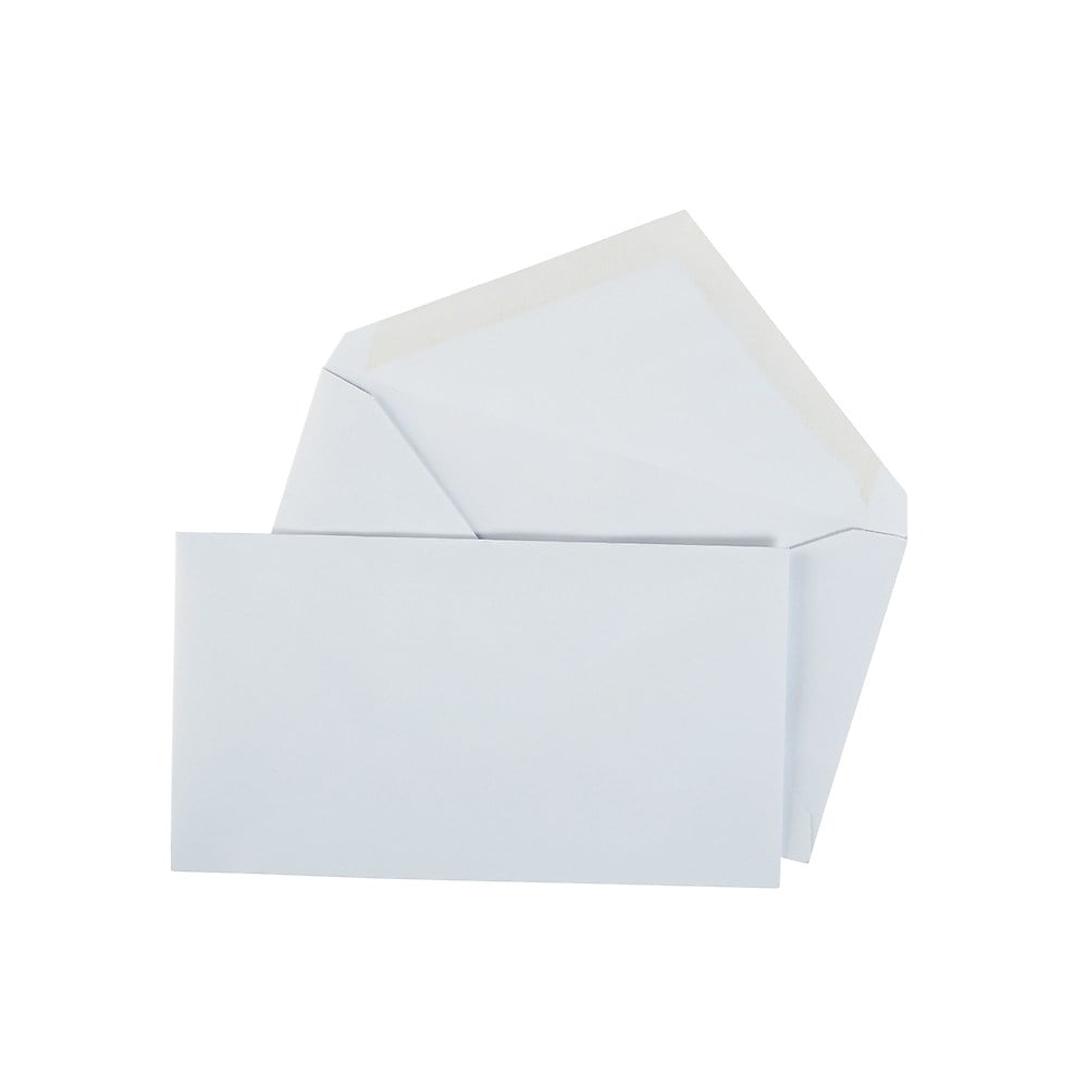 Staples Gummed 6 3 4 Standard Business Envelopes 500 Box 187005 19252
