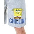 Nickelodeon SpongeBob SquarePants Mens' Chillin' Sleep Pajama Shorts ...
