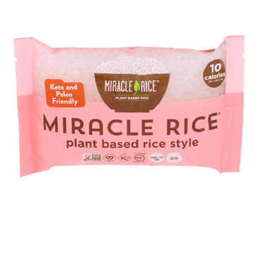 Miracle Noodle Shirataki Rice, 8oz bag - Walmart.com