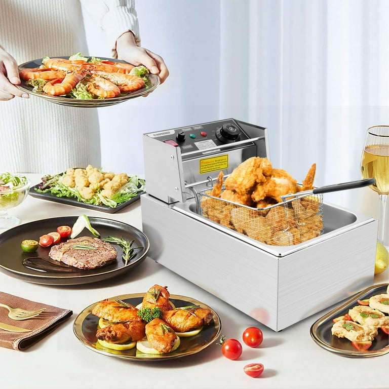 Large Electric Deep Fryer