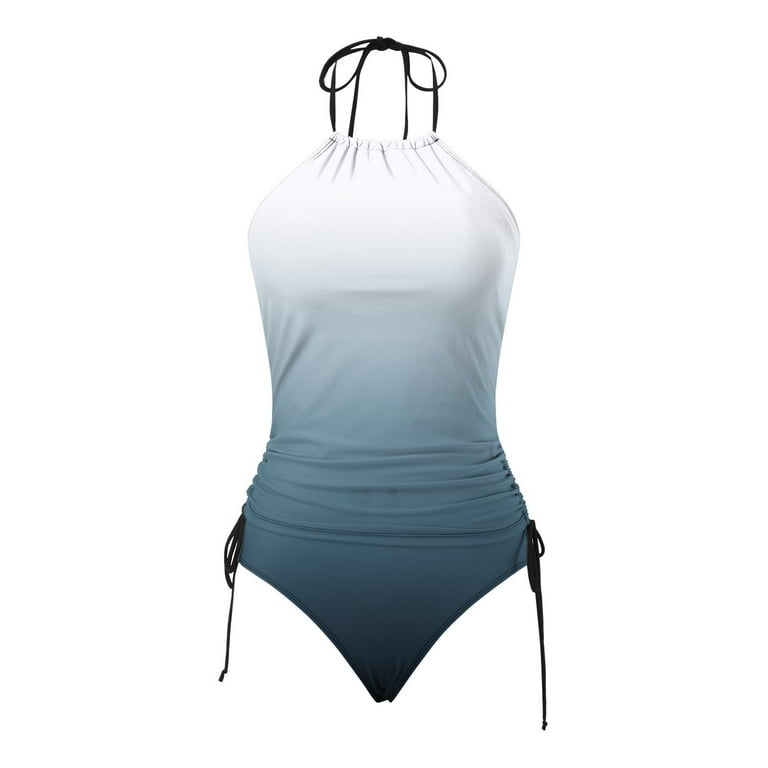 ZHAGHMIN Two Piece Tankini Swimsuit for Women Gradient ZHAGHMIN Two Piece Tankini Swimsuit for Women Gradient