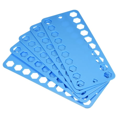 Plastic Floss Bobbins, 5 Pack Sewing Thread Plates Winding Board Cards ...