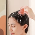 Jade Octopus Comb Scalp Gua Sha Resin Device 8Claws Therapy Relaxation ...